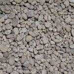 Cowra White Pebbles 20mm - Bulk Decorative Gravel by Tonne